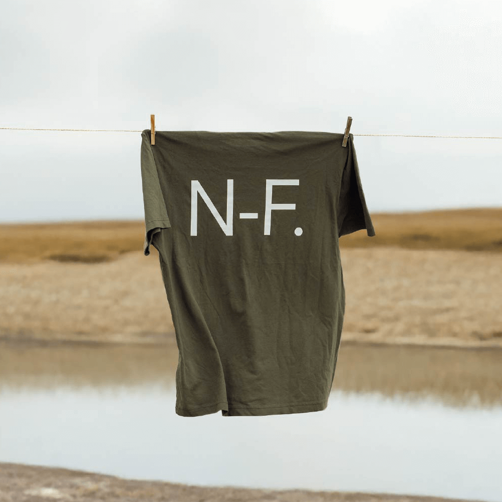 Nor-Folk. Unisex Relaxed T-Shirt Khaki | Nor-Folk