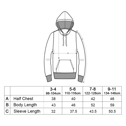 Nor-Folk. Kids Hoodie