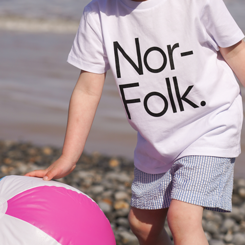 Nor-Folk. Kids T Shirt